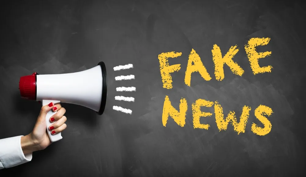 Publicaciones falsas en las redes sociales