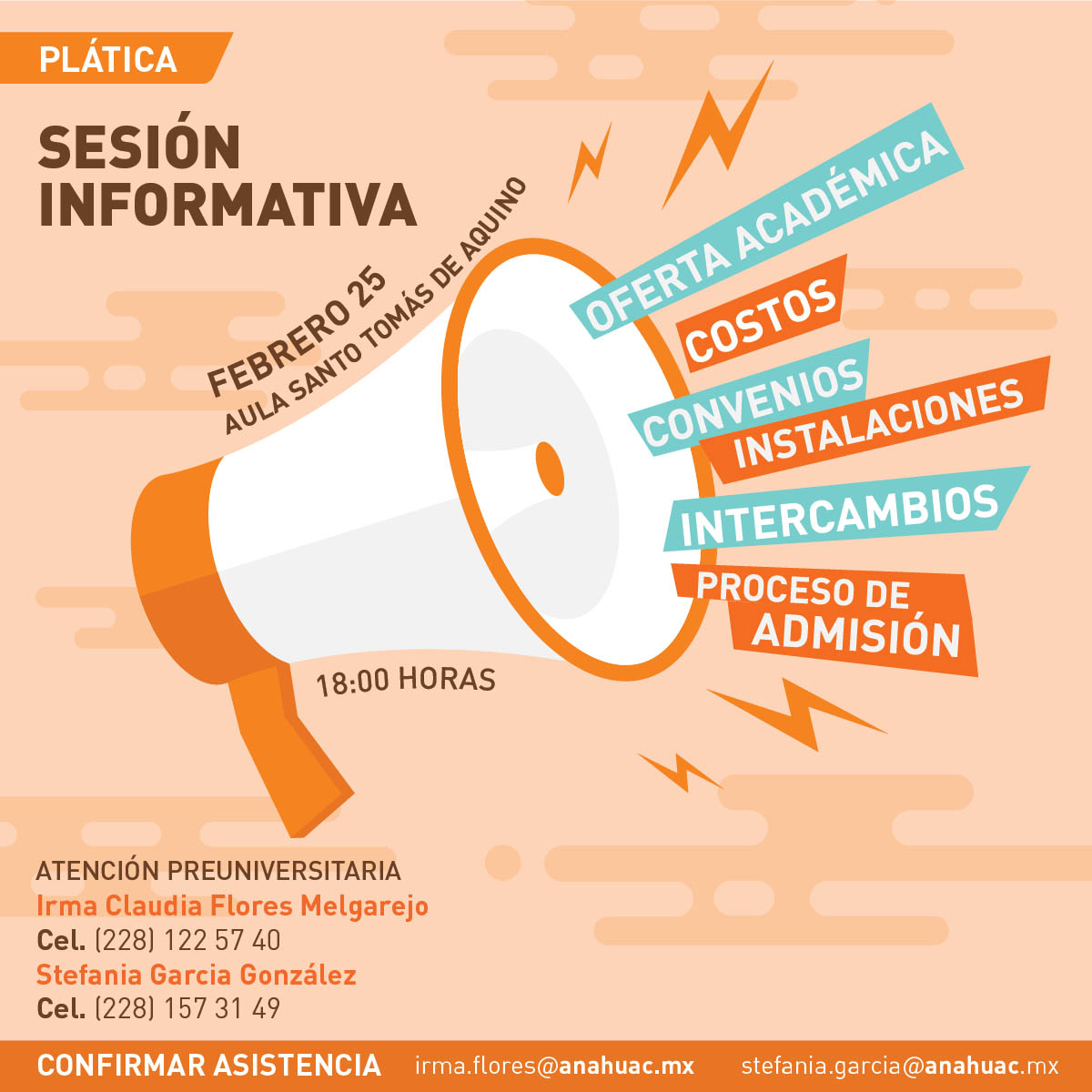 Sesión Informativa APREU - Universidad Anáhuac Veracruz